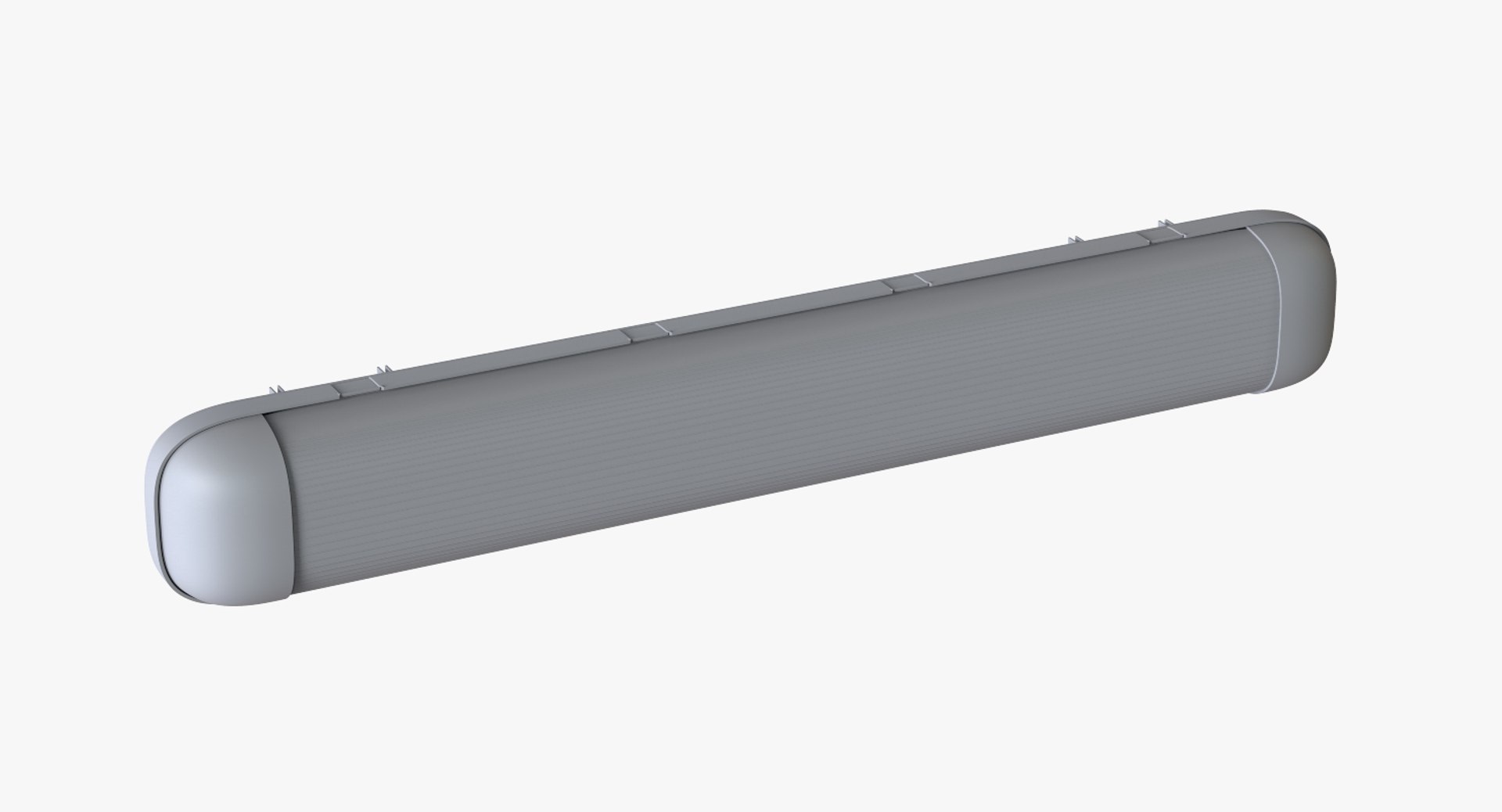 Fluorescent Tube Light 3D Model - TurboSquid 1320394
