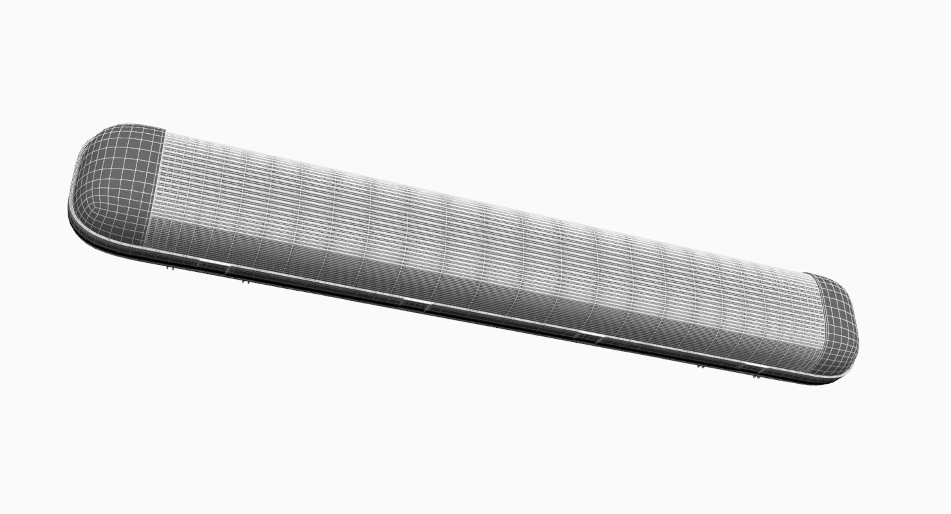 Fluorescent Tube Light 3D Model - TurboSquid 1320394