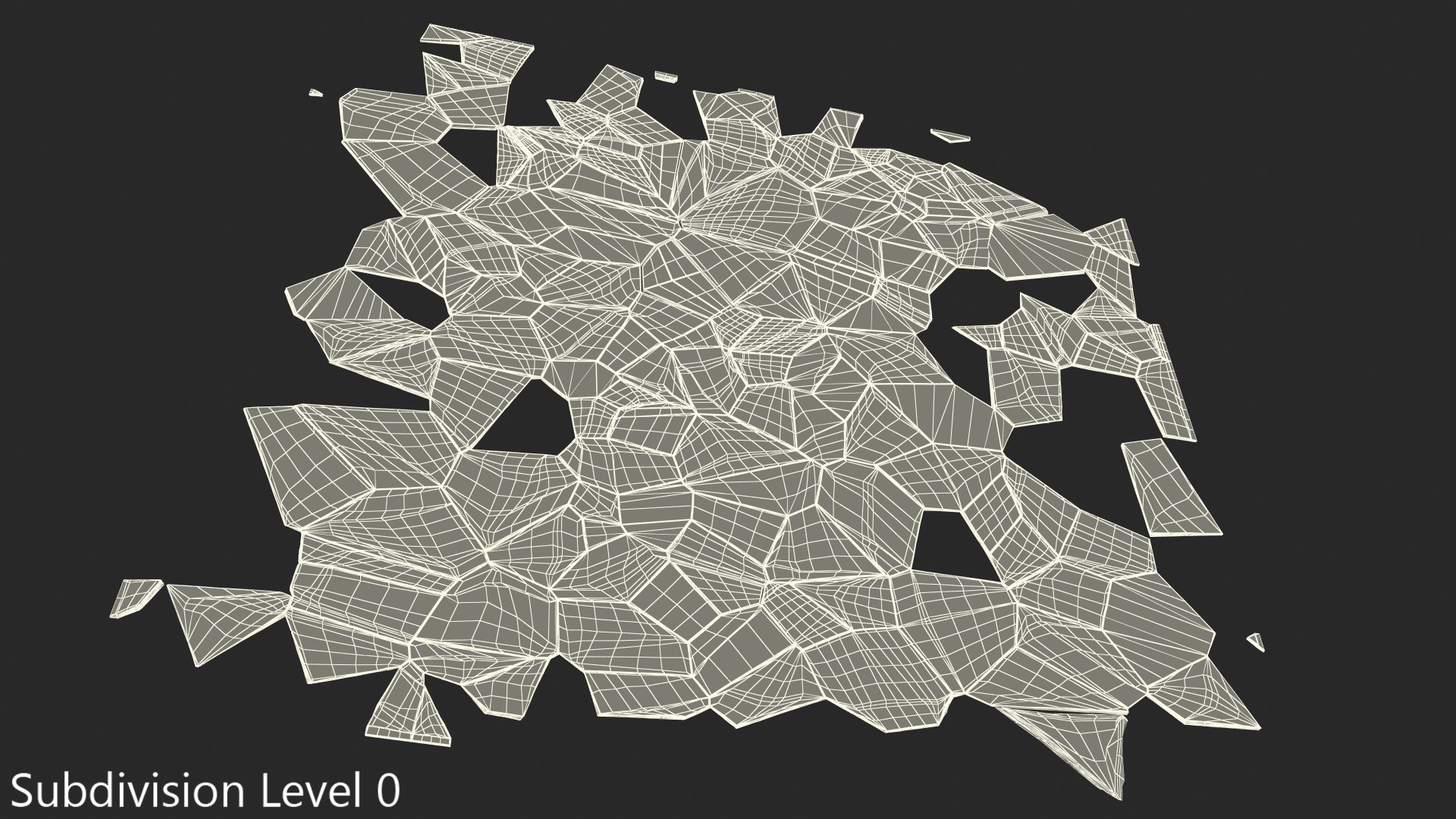 Splitted Shattered Glass 3D Model - TurboSquid 1446433