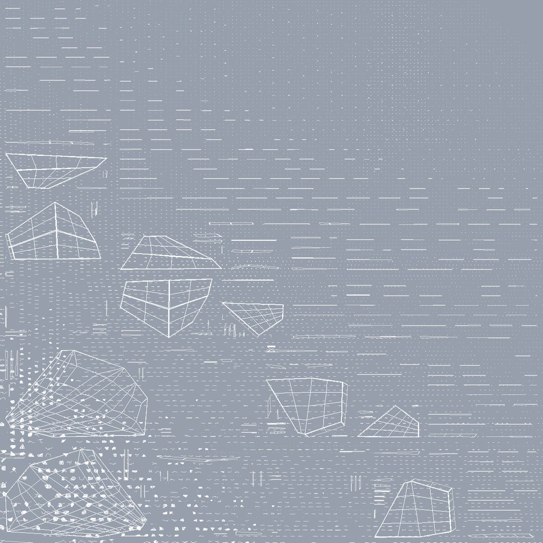 Splitted Shattered Glass 3D Model - TurboSquid 1446433