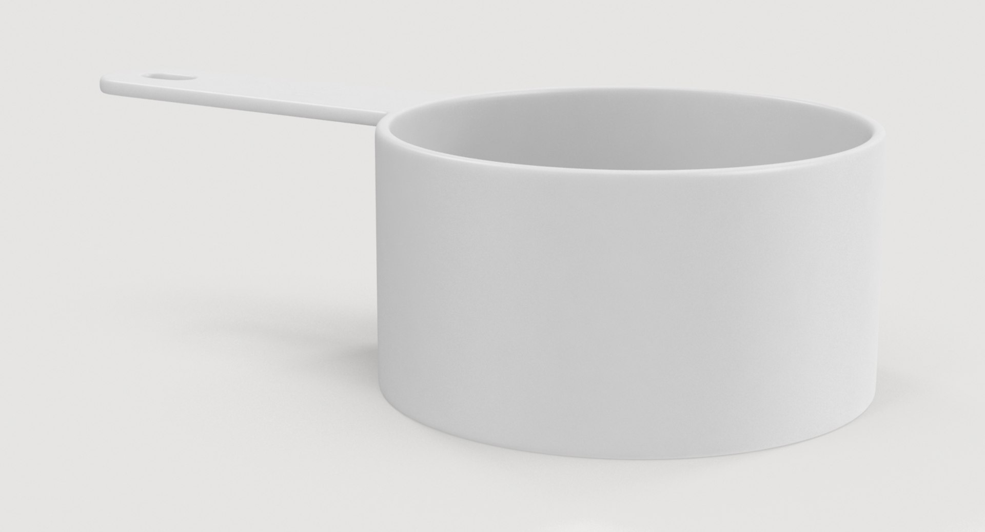 3d Model Measuring Cup Plastic