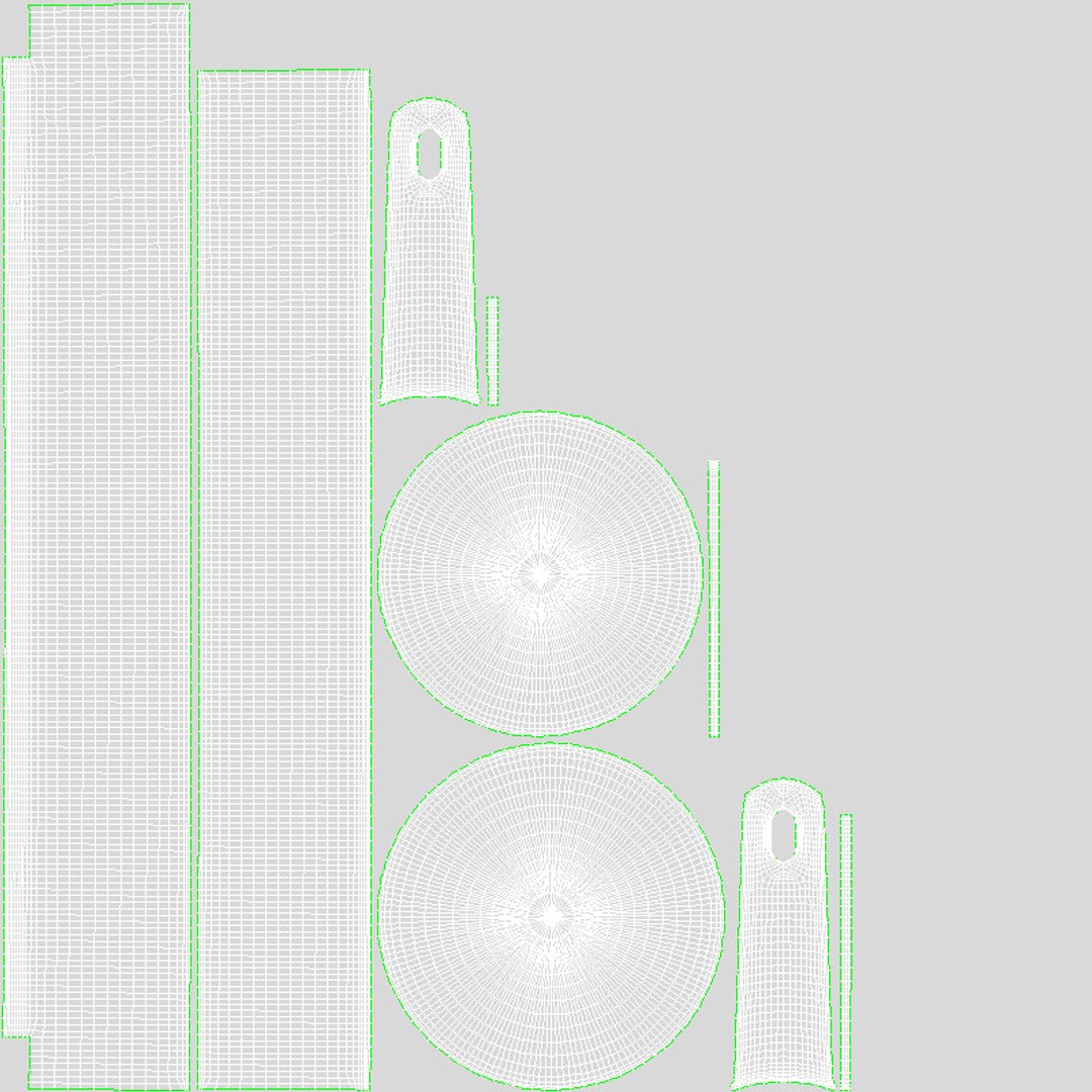 3d Model Measuring Cup Plastic