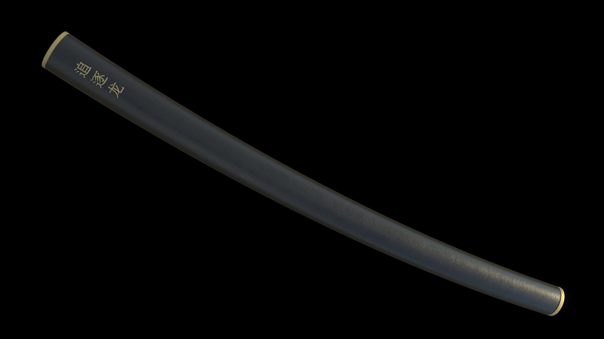 Katana Sword Sheath Stand 3D Model - TurboSquid 1350049
