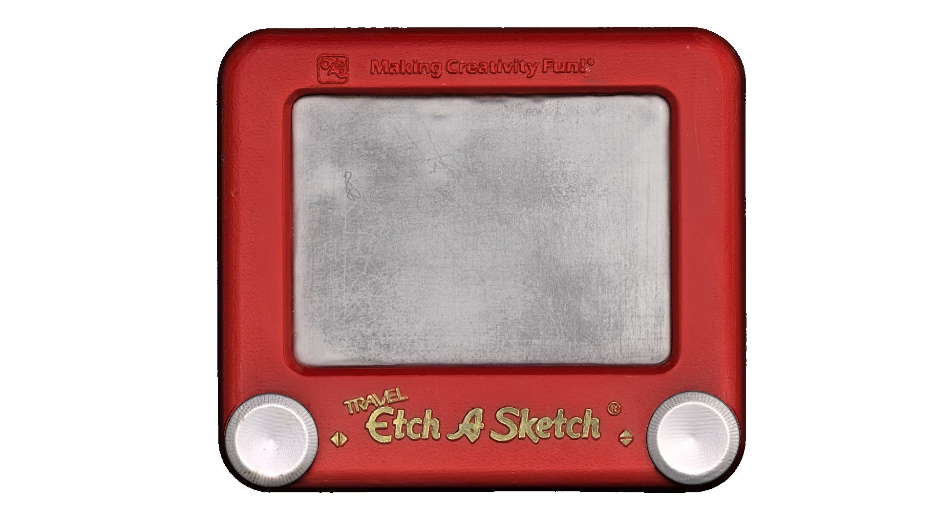 Etch A Sketch Travel Edition Vintage Toy Photoscan 3D Model ...