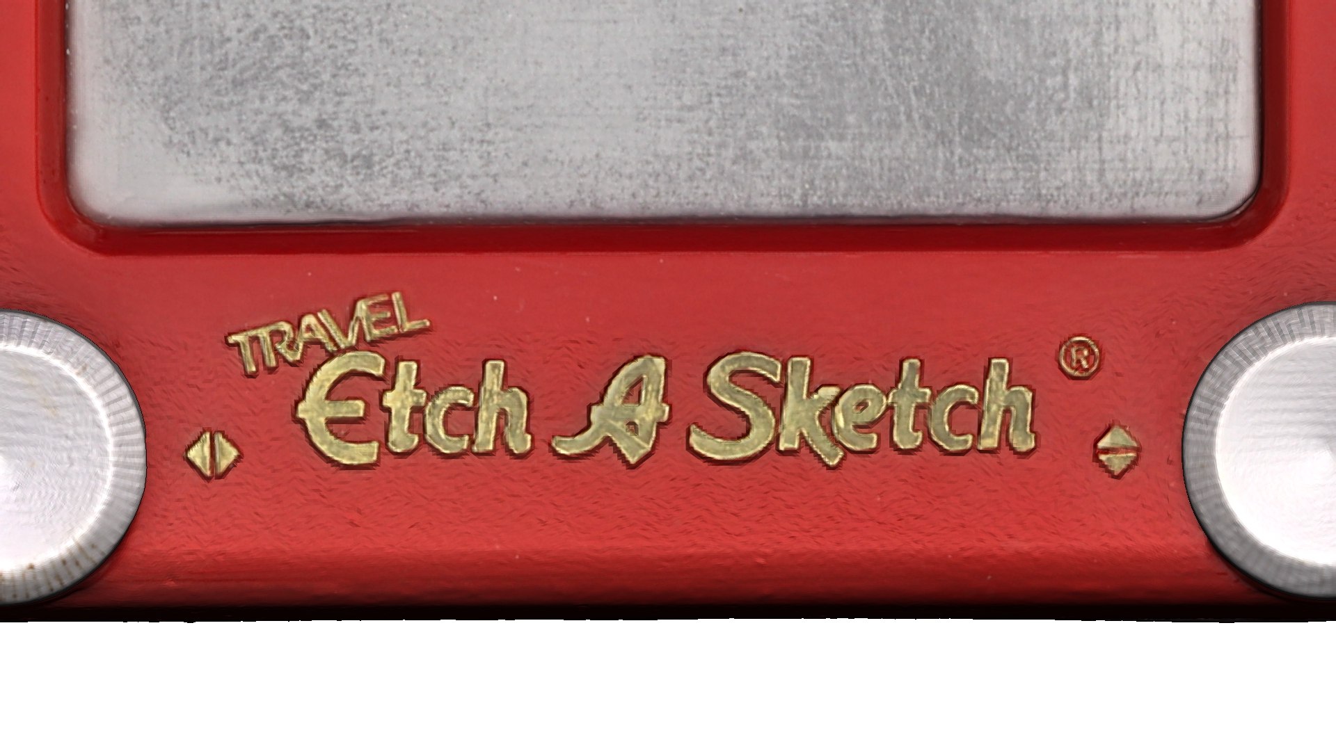 Etch A Sketch Travel Edition Vintage Toy Photoscan 3D Model ...