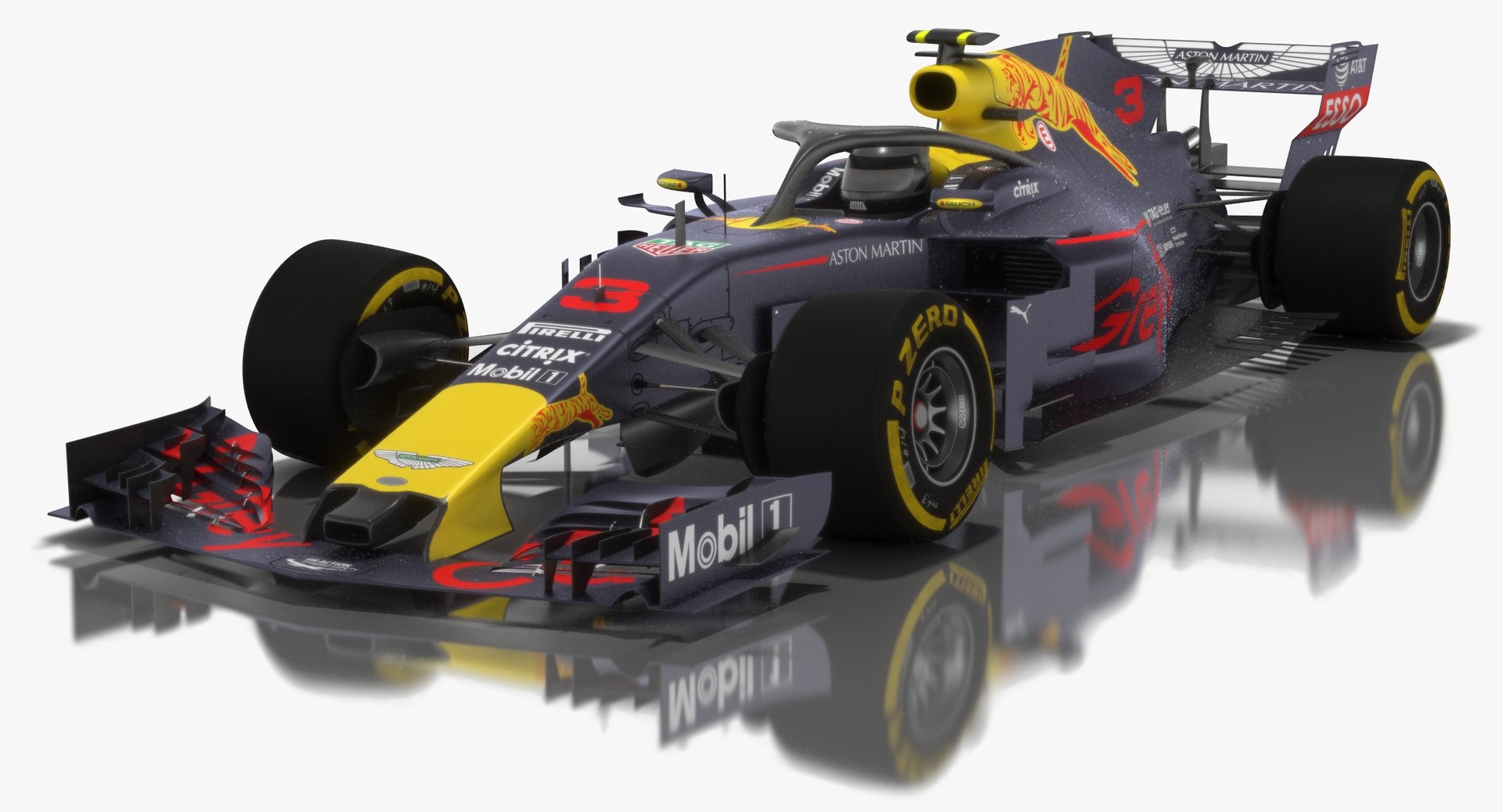 Pack formula 1 2018 3D model - TurboSquid 1272544