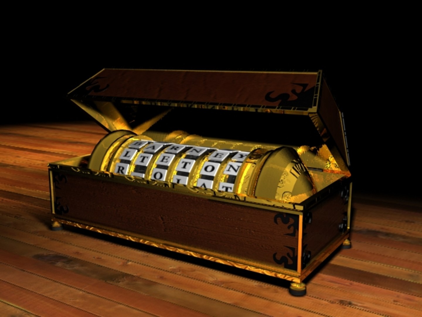 3d Model Cryptex Code