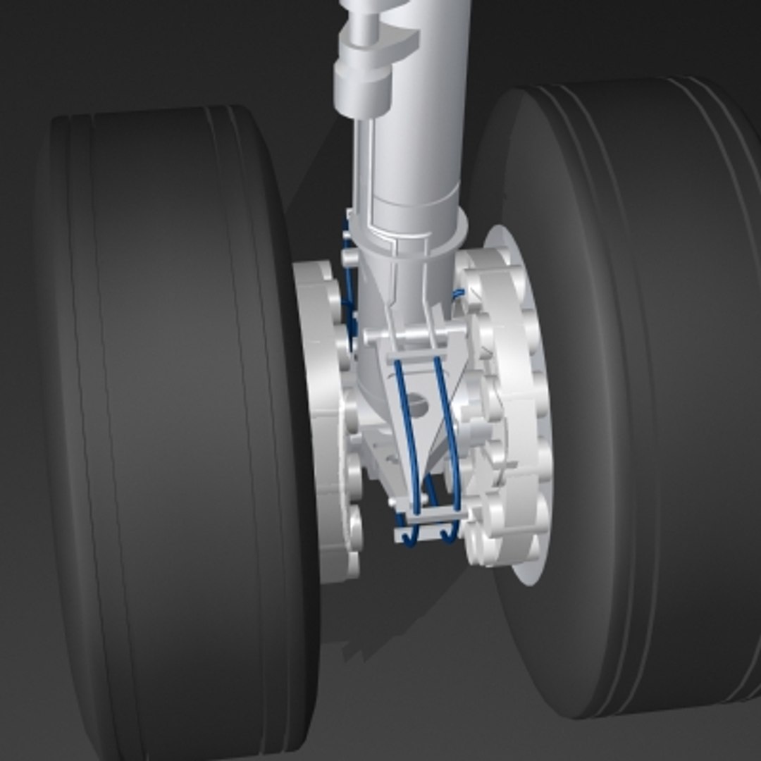 Airbus A320 Landing Gear 3d Model