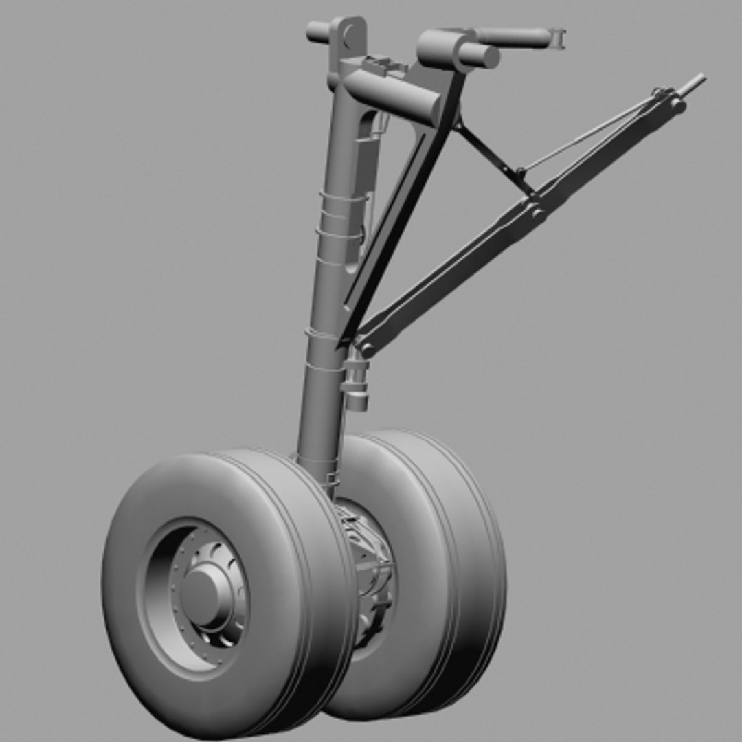 Airbus A320 Landing Gear 3d Model