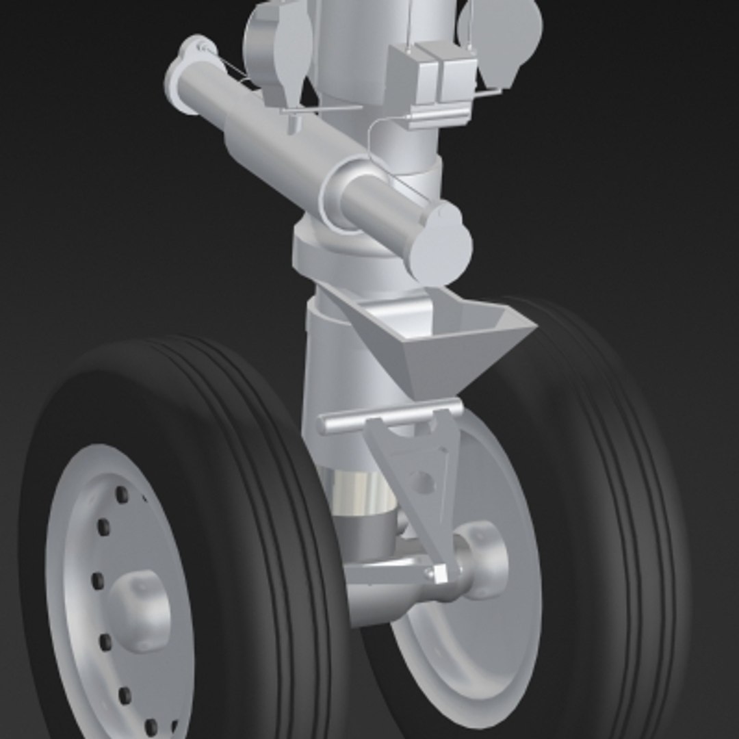 Airbus A320 Landing Gear 3d Model