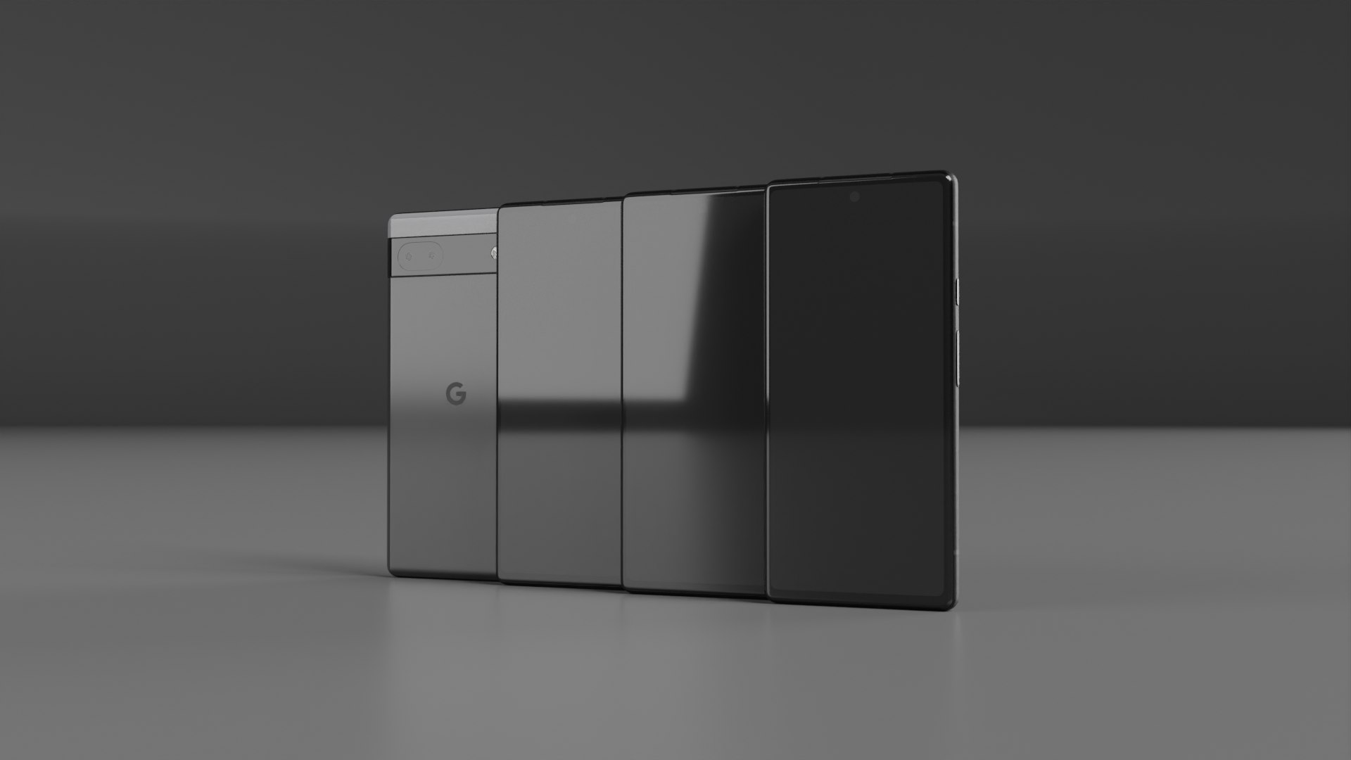 3D Google Pixel 6a All Colors Smartphone Model - TurboSquid 2067119