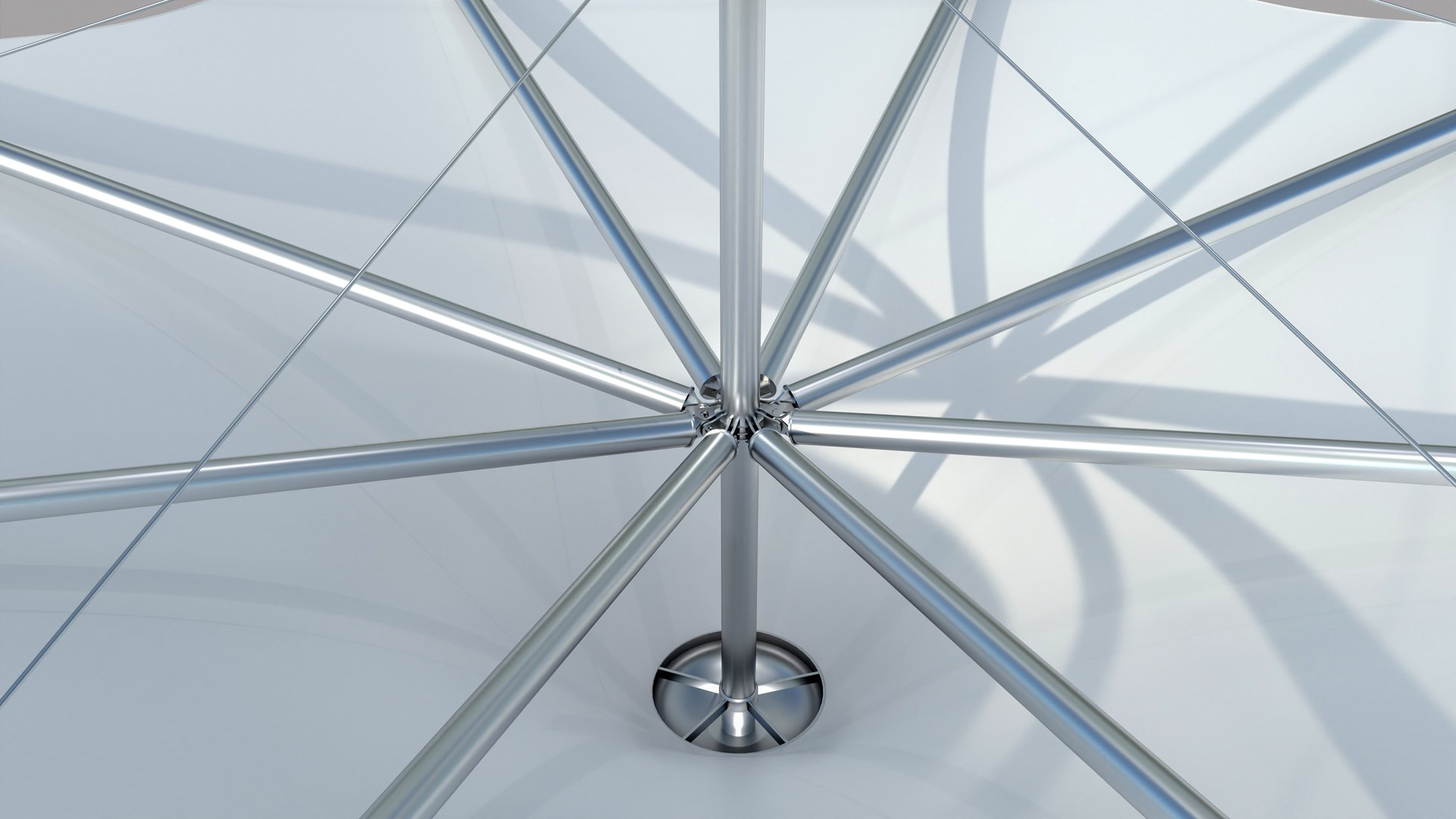 Inverted Umbrella Tensile Structure 3D Model - TurboSquid 2257187