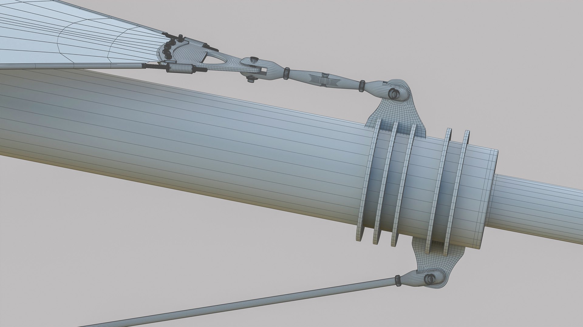 Inverted Umbrella Tensile Structure 3D Model - TurboSquid 2257187