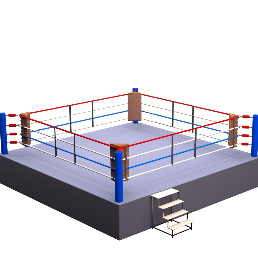 3D model competition boxing ring - TurboSquid 1437169