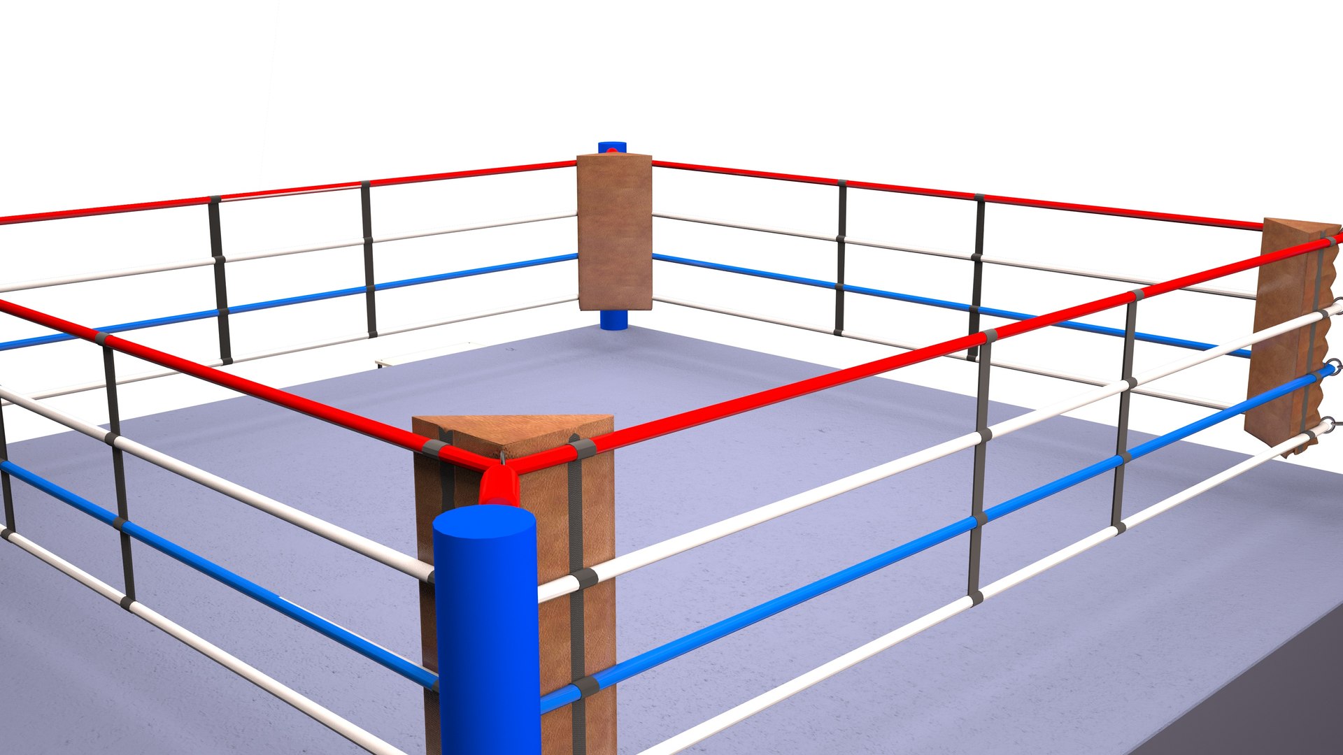 3D model competition boxing ring - TurboSquid 1437169