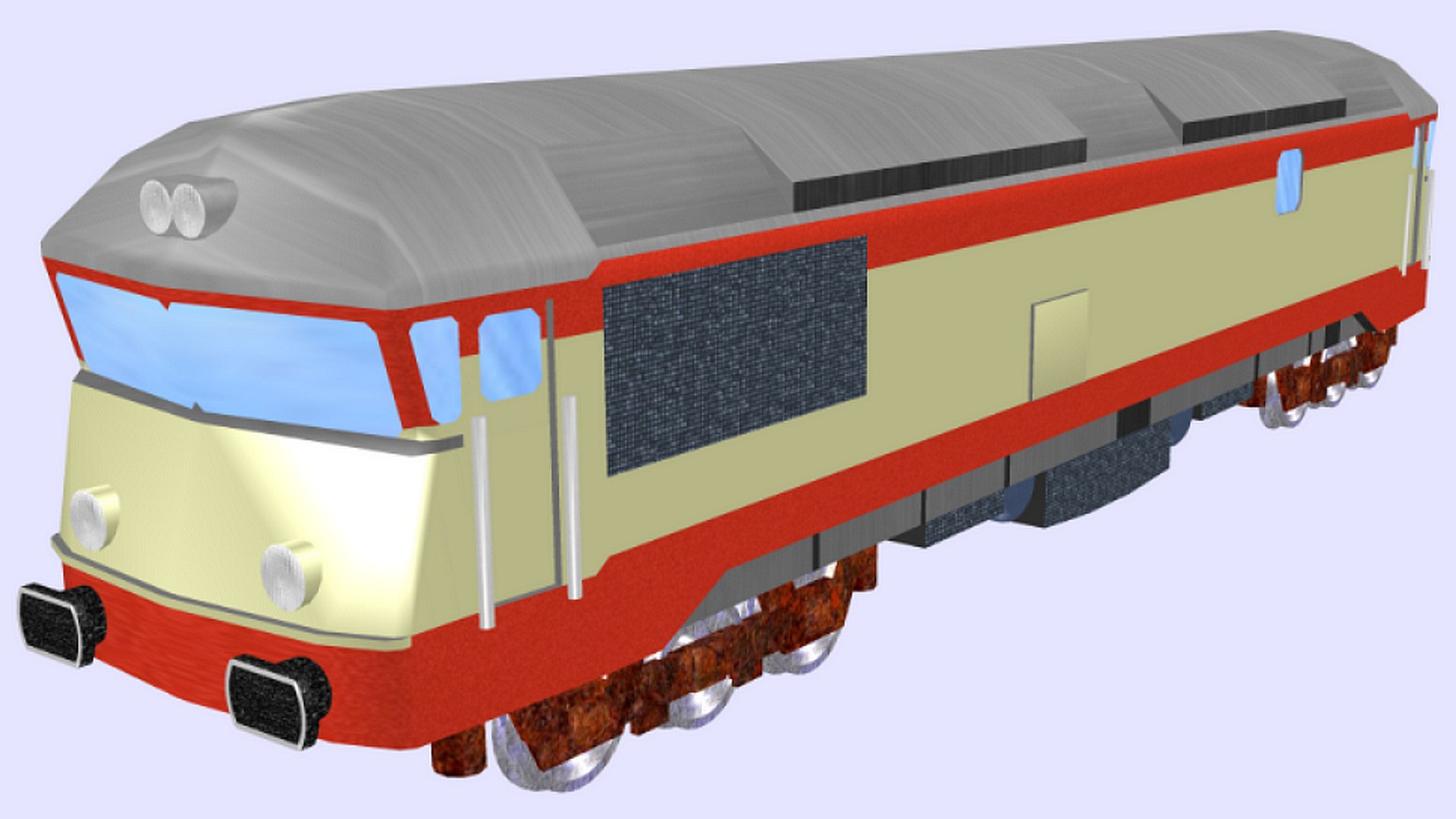 Finnish Dr13 Diesel Locomotive 3D - TurboSquid 1713560