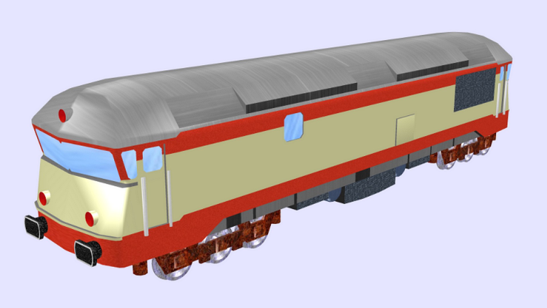Finnish Dr13 Diesel Locomotive 3D - TurboSquid 1713560