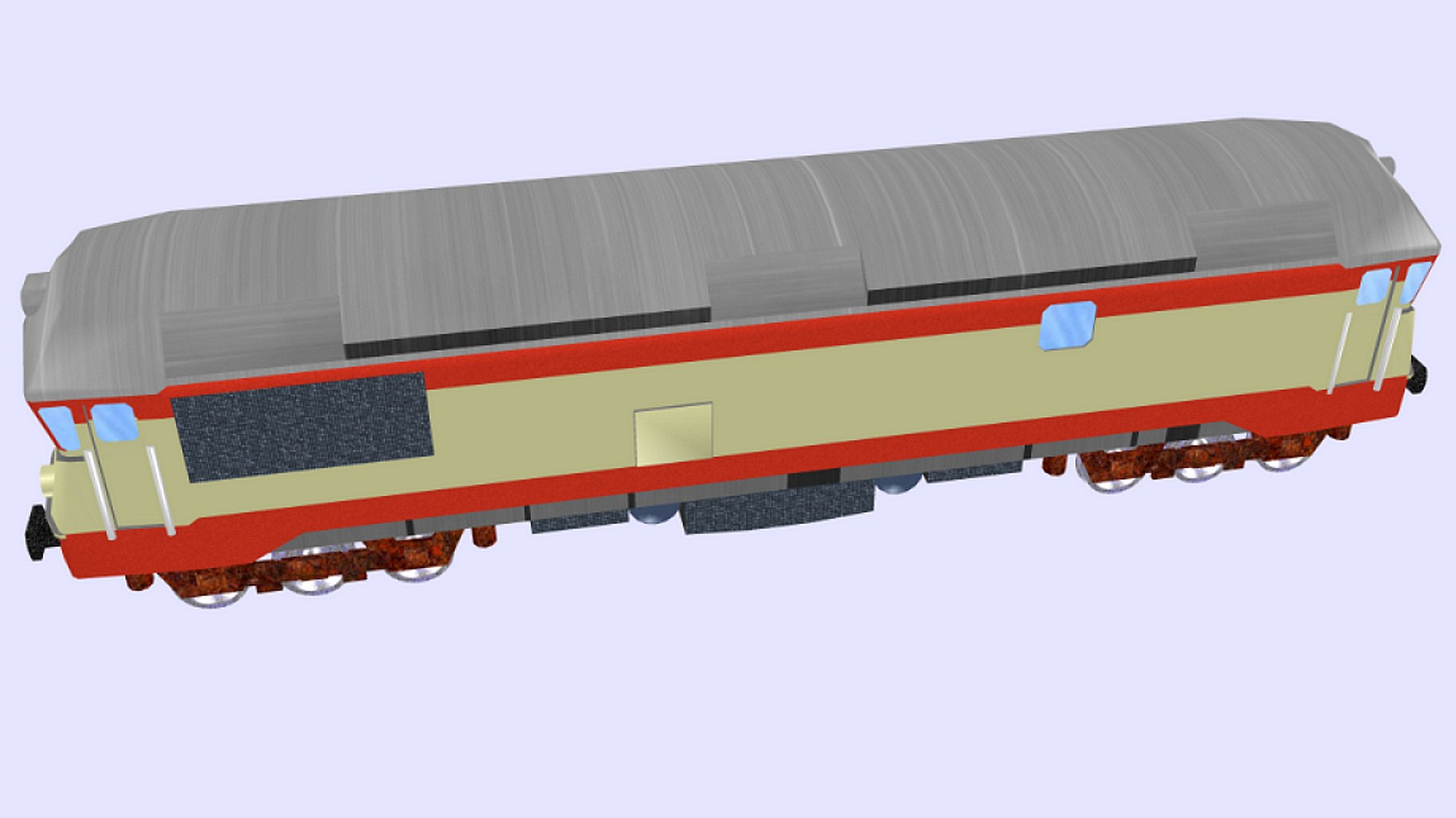 Finnish Dr13 Diesel Locomotive 3D - TurboSquid 1713560