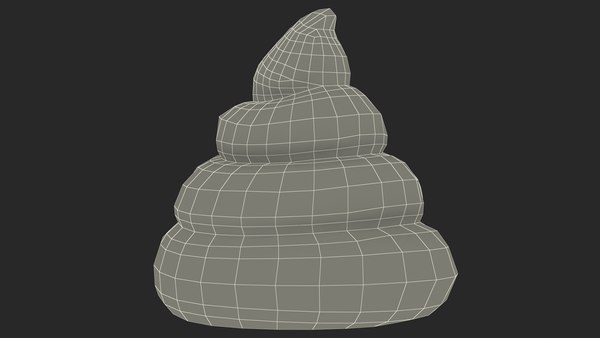3D Poop Emoji Smiling Eyes model - TurboSquid 1801265