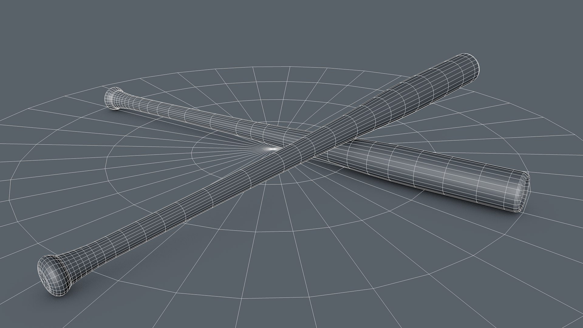 3d Model Baseball Bat