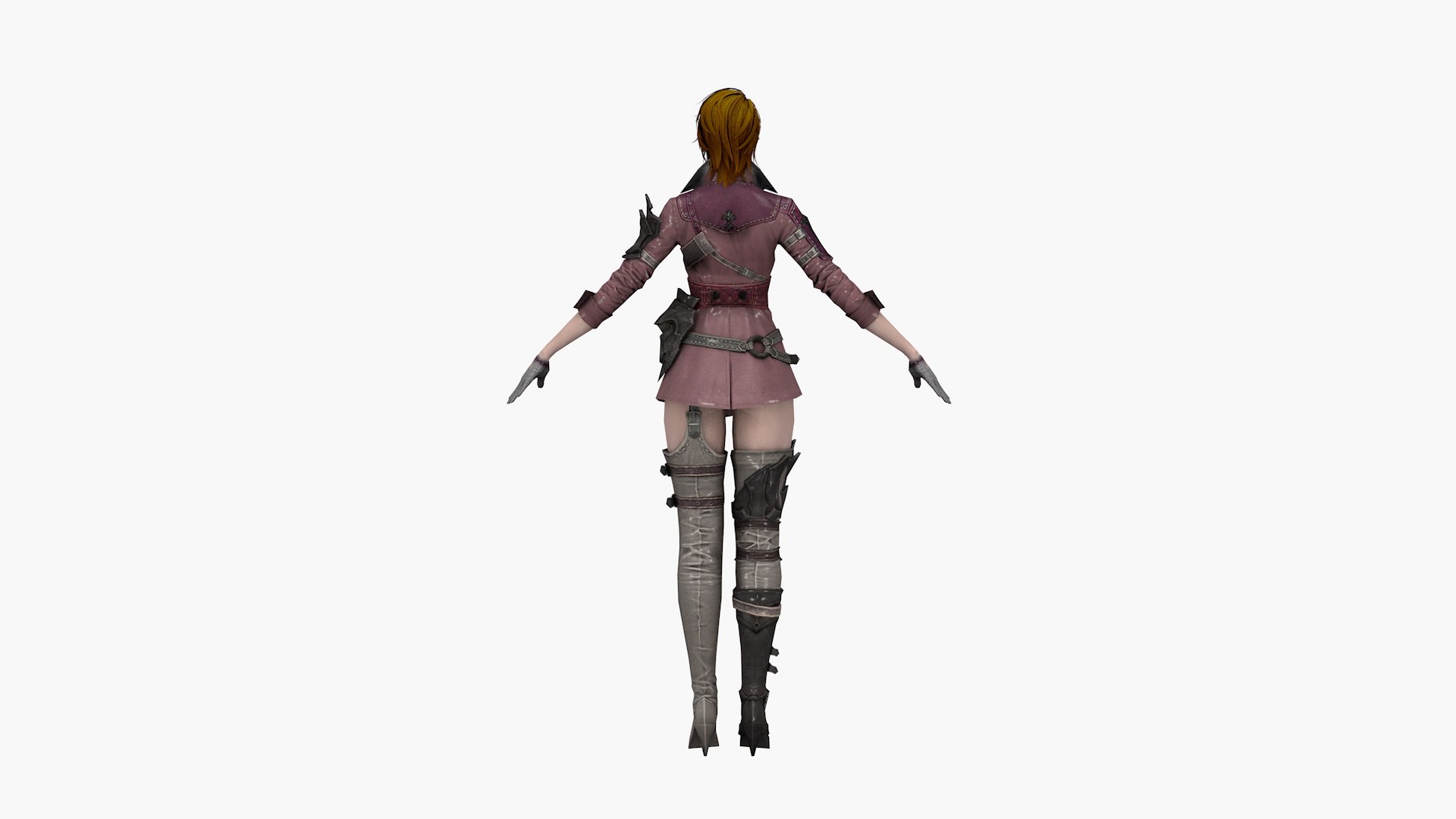 Knight Woman V3 3D model - TurboSquid 1892183