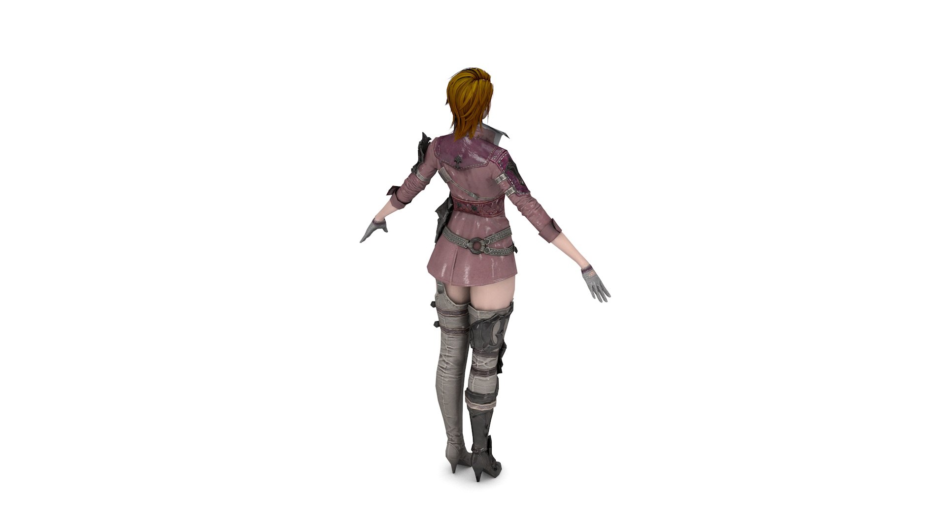 Knight Woman V3 3D model - TurboSquid 1892183