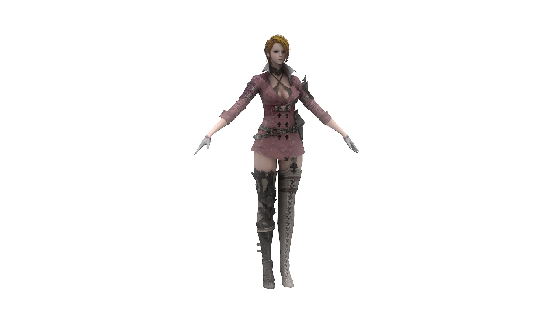 Knight Woman V3 3D model - TurboSquid 1892183