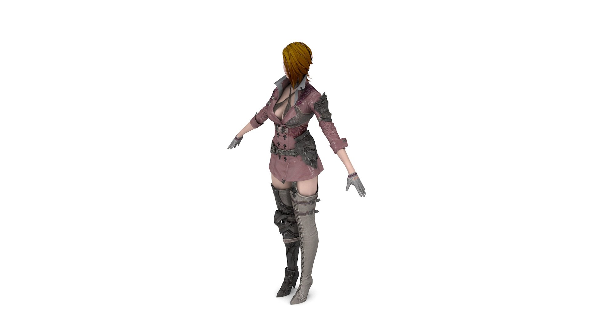 Knight Woman V3 3D model - TurboSquid 1892183