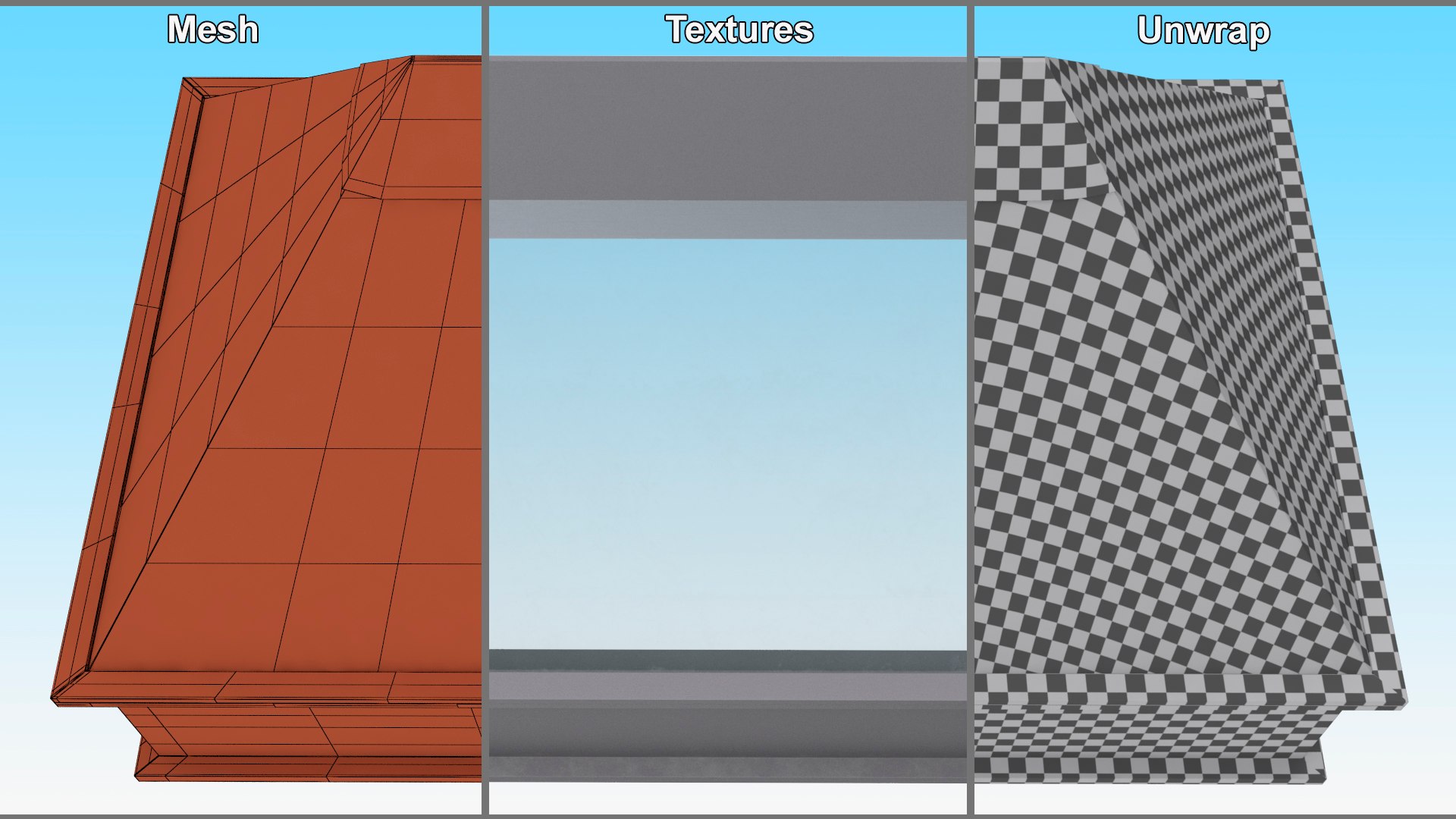Pyramid Rooftop Skylight Window 3D Model - TurboSquid 2191673