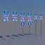 Interstate 65 Signs Alabama C4d