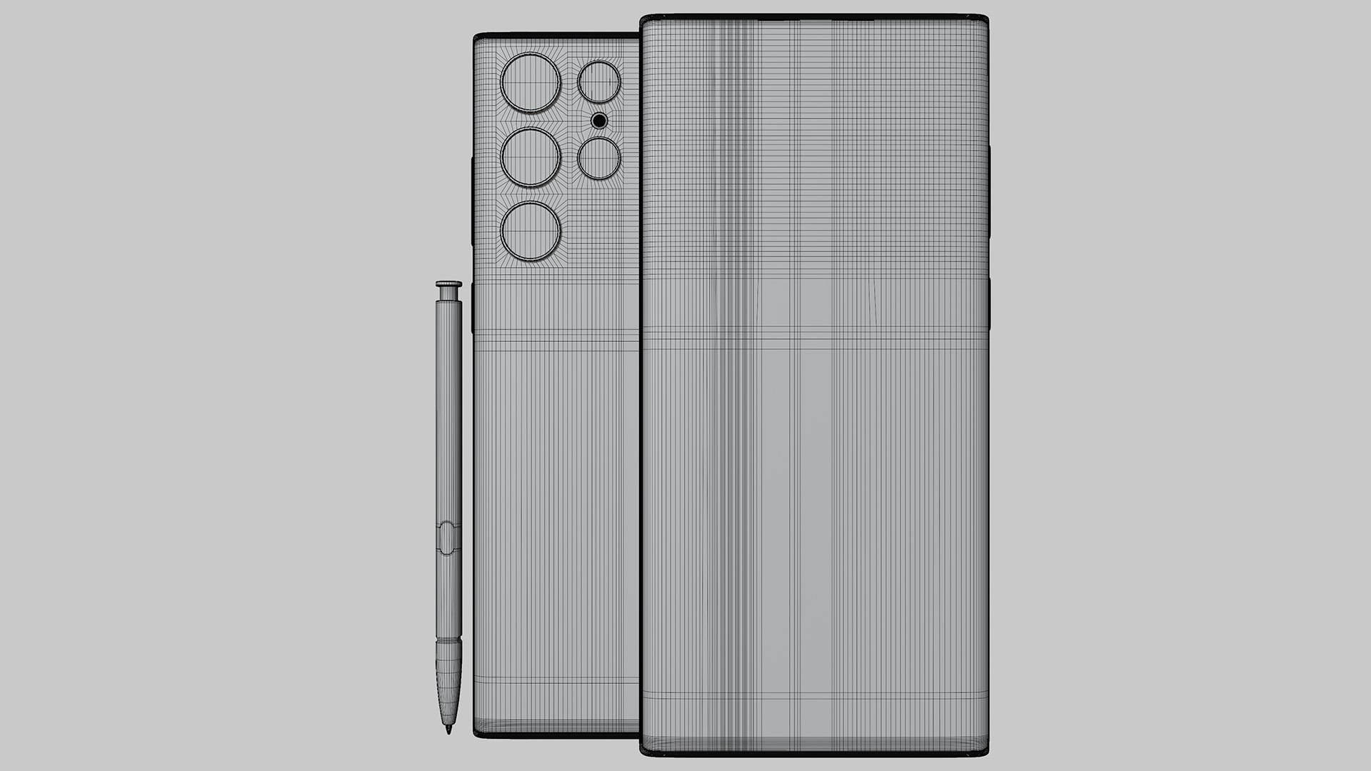 Samsung Galaxy S22 Ultra Phantom Black 3D Model - TurboSquid 1861776