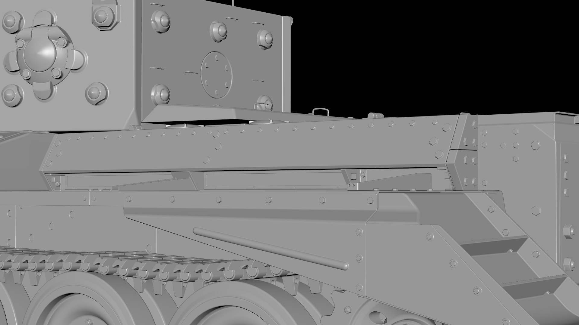 3D Cromwell Tank - TurboSquid 2172517