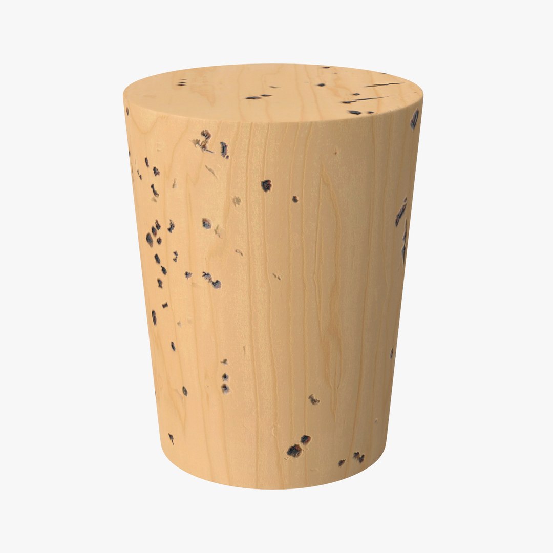 4 corks 3d max