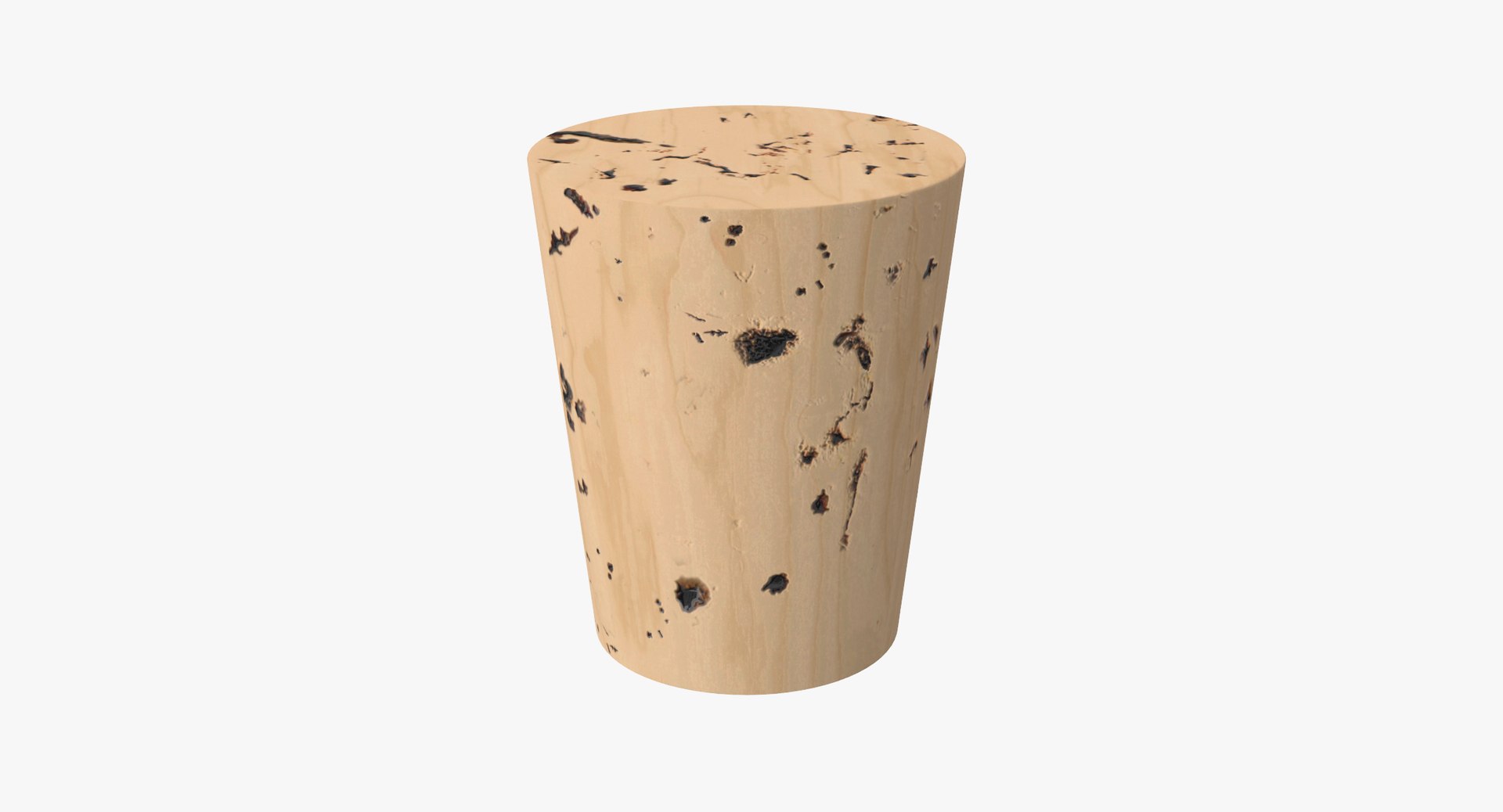 4 corks 3d max
