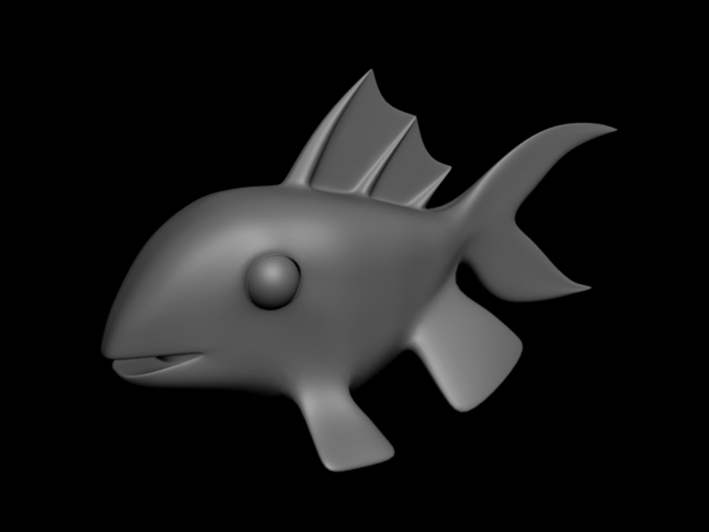 3d fish model