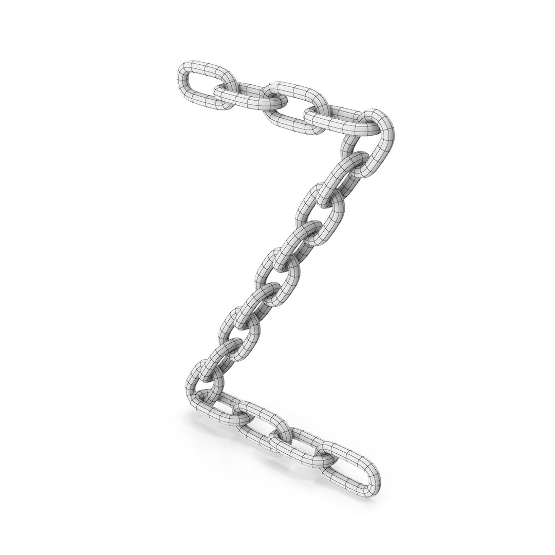 3D Chain Letter Z - TurboSquid 2024731