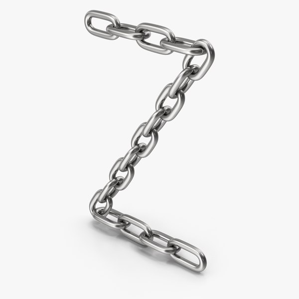 modelo 3d Chain Letter Z - TurboSquid 2024731