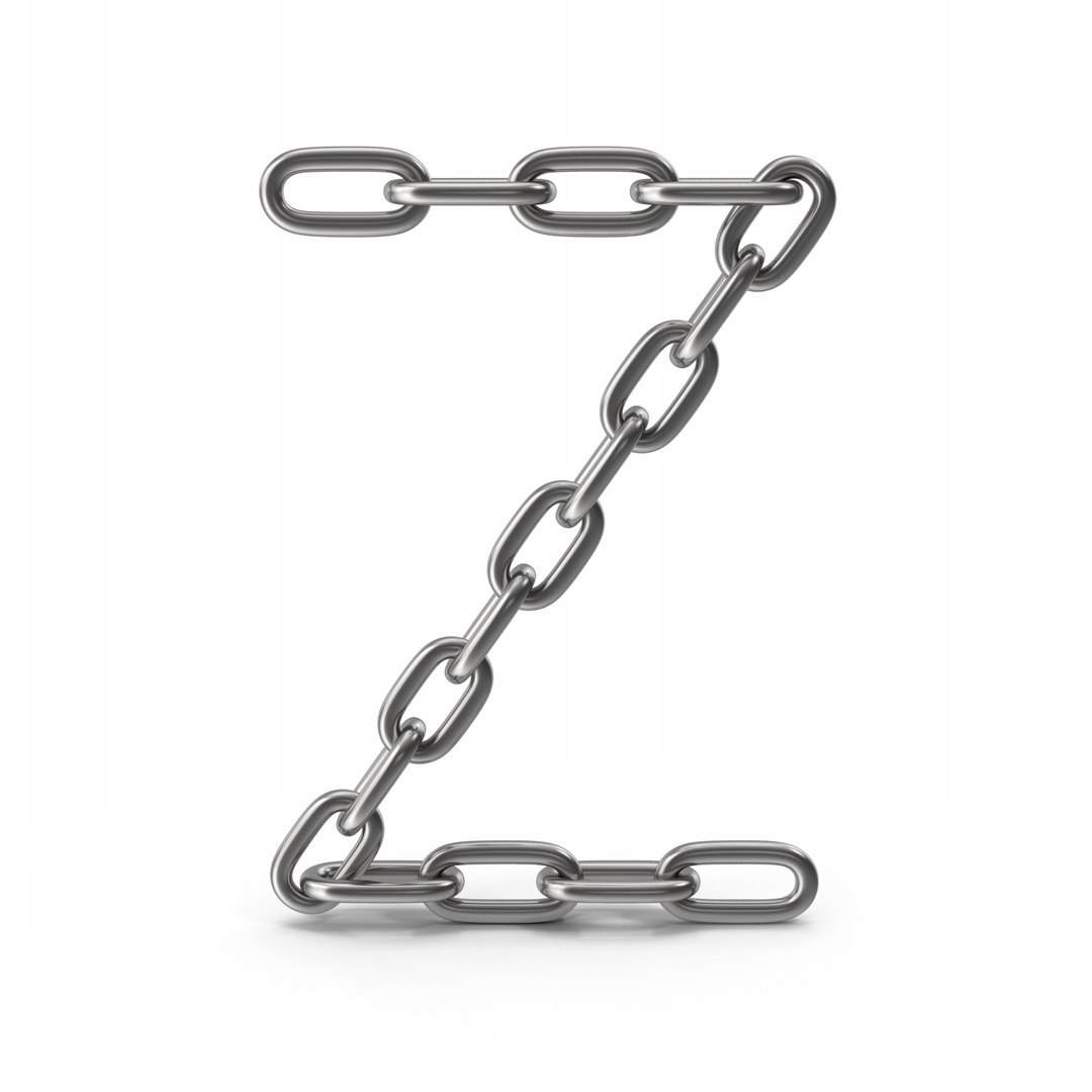 3D Chain Letter Z - TurboSquid 2024731
