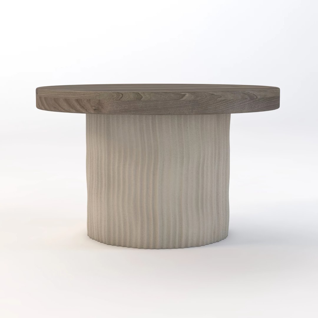 3D Theodore Sculptural Dining Table Model - TurboSquid 1962018