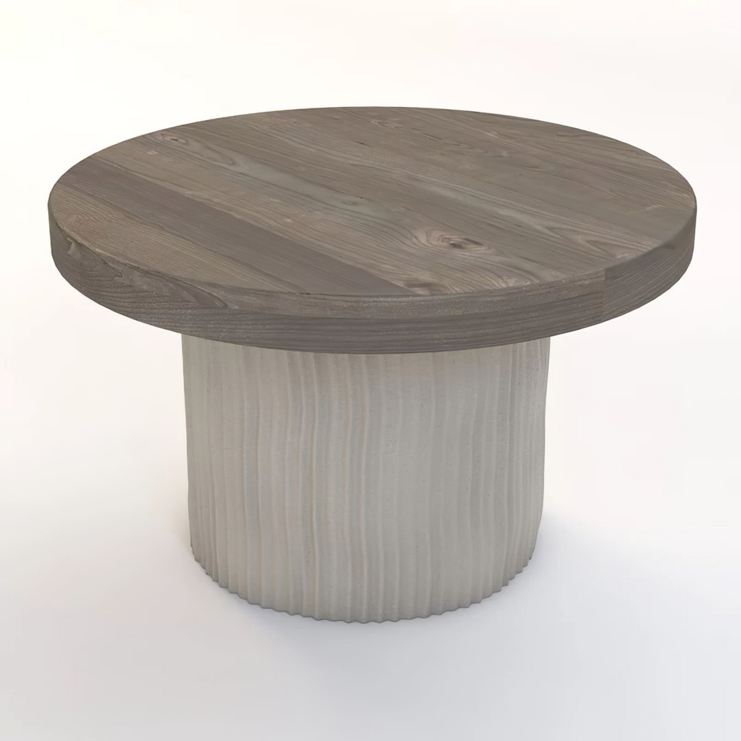 3D Theodore Sculptural Dining Table Model - TurboSquid 1962018