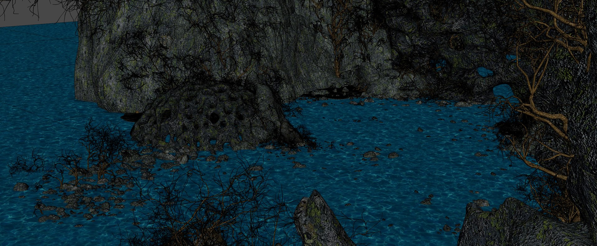 Scifi Alien Cave Environment 3D - TurboSquid 1821308