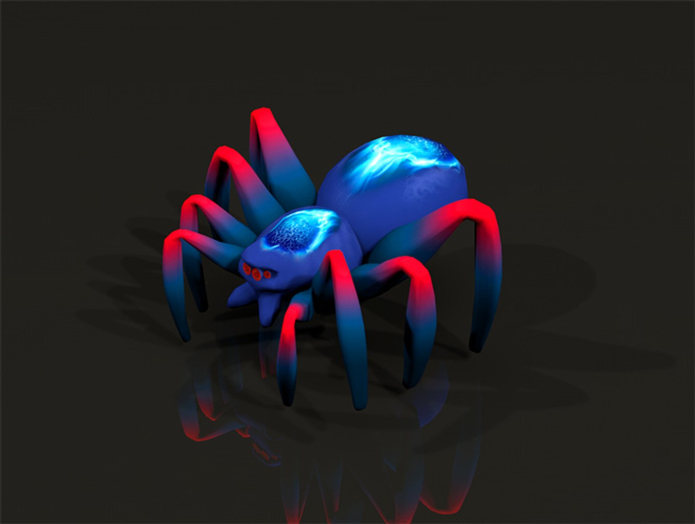 c4d spider 8 animations