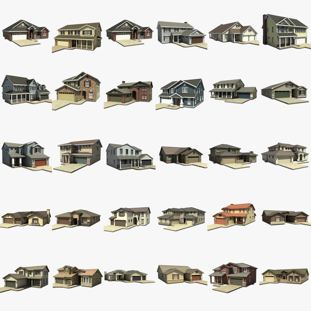 House Set 30 3d Max
