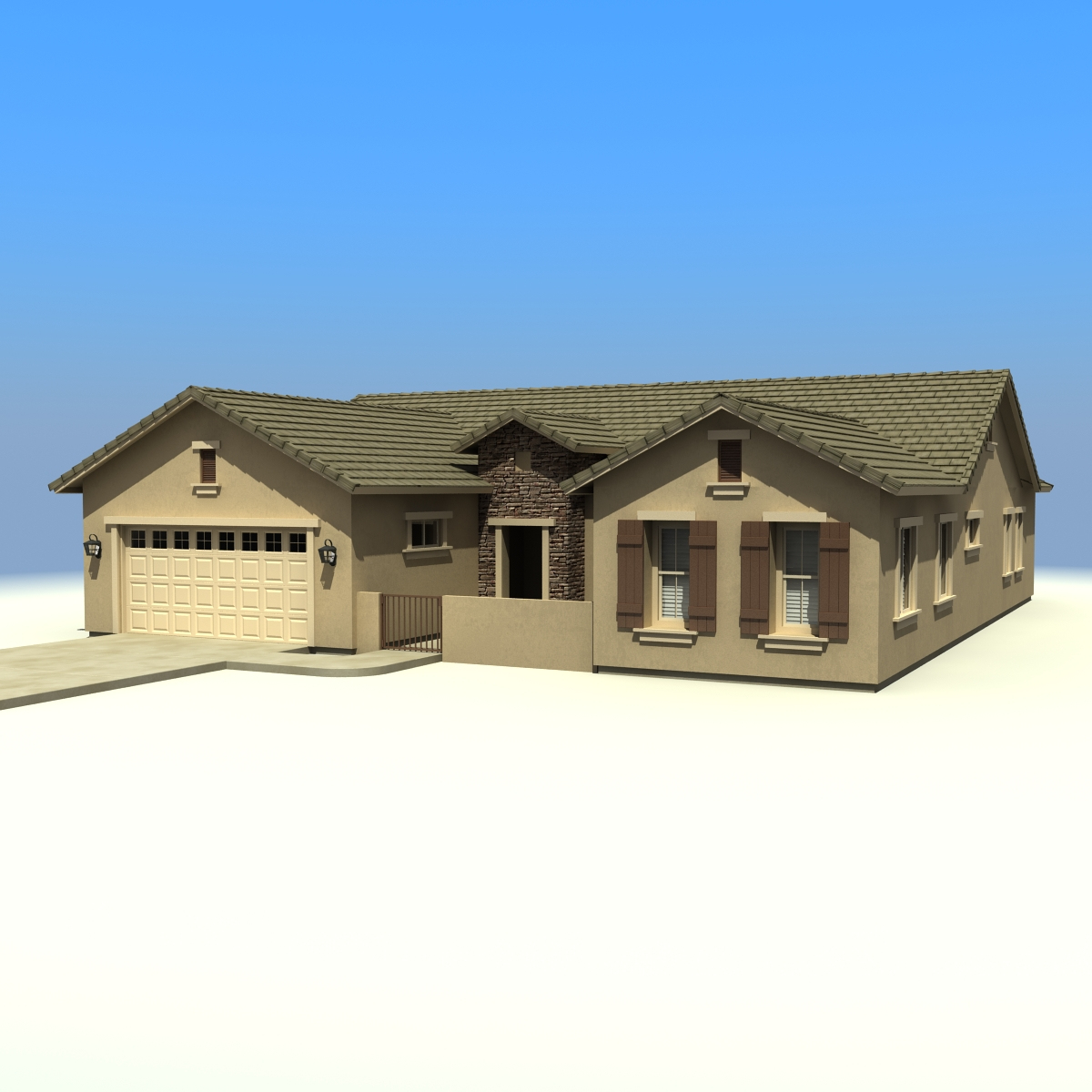 house set 30 3d max