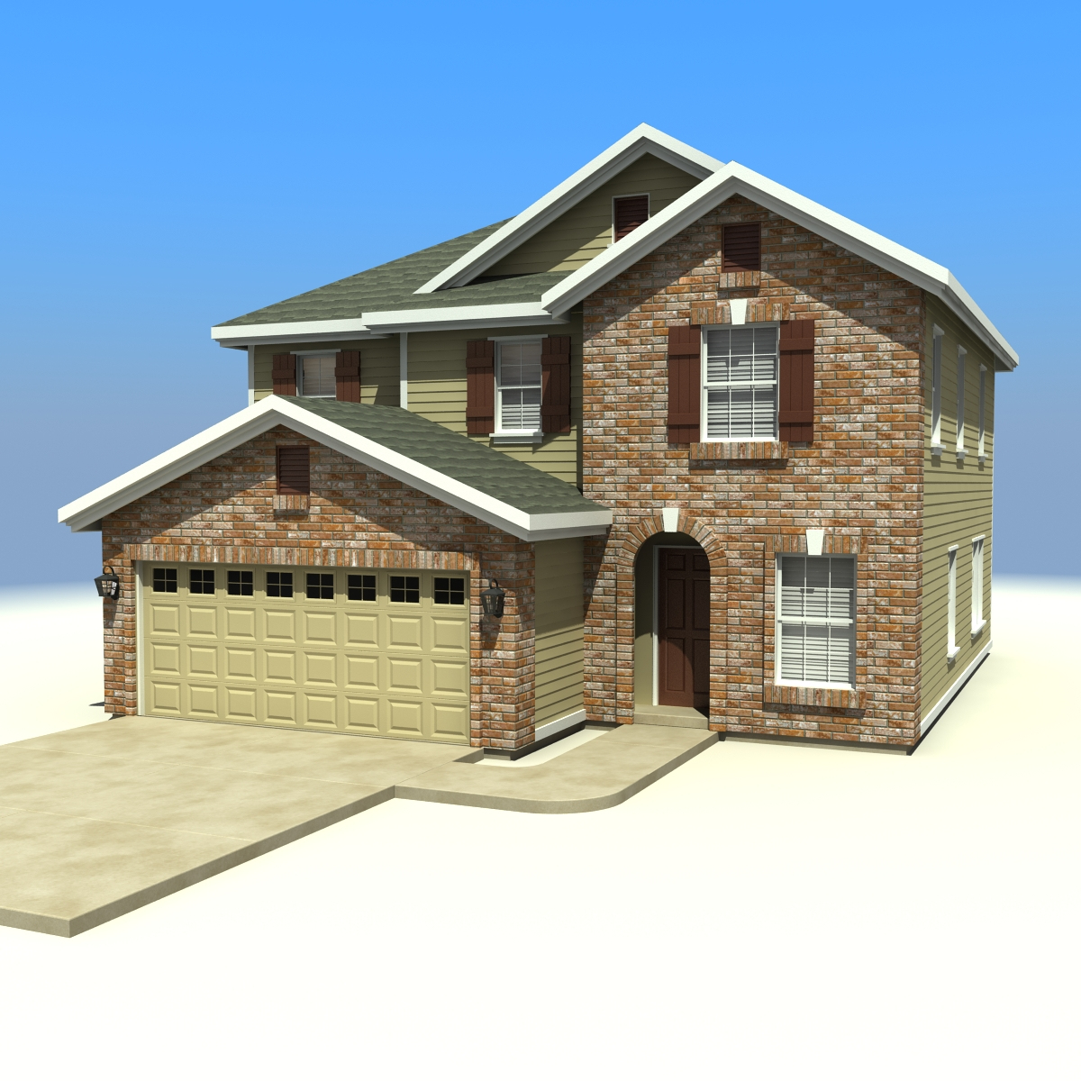 house set 30 3d max