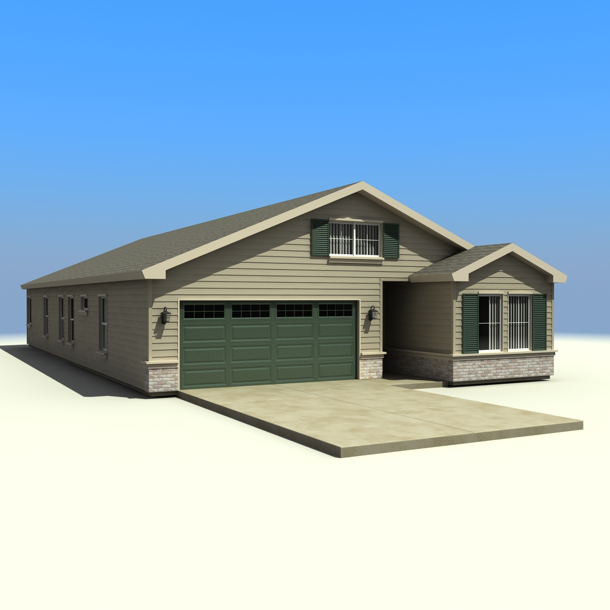 house set 30 3d max