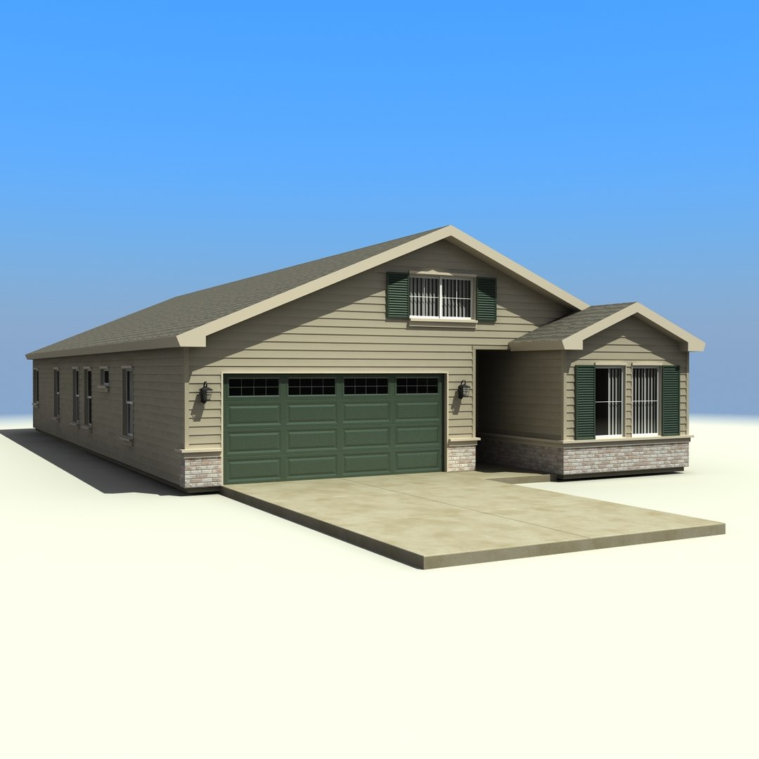house set 30 3d max