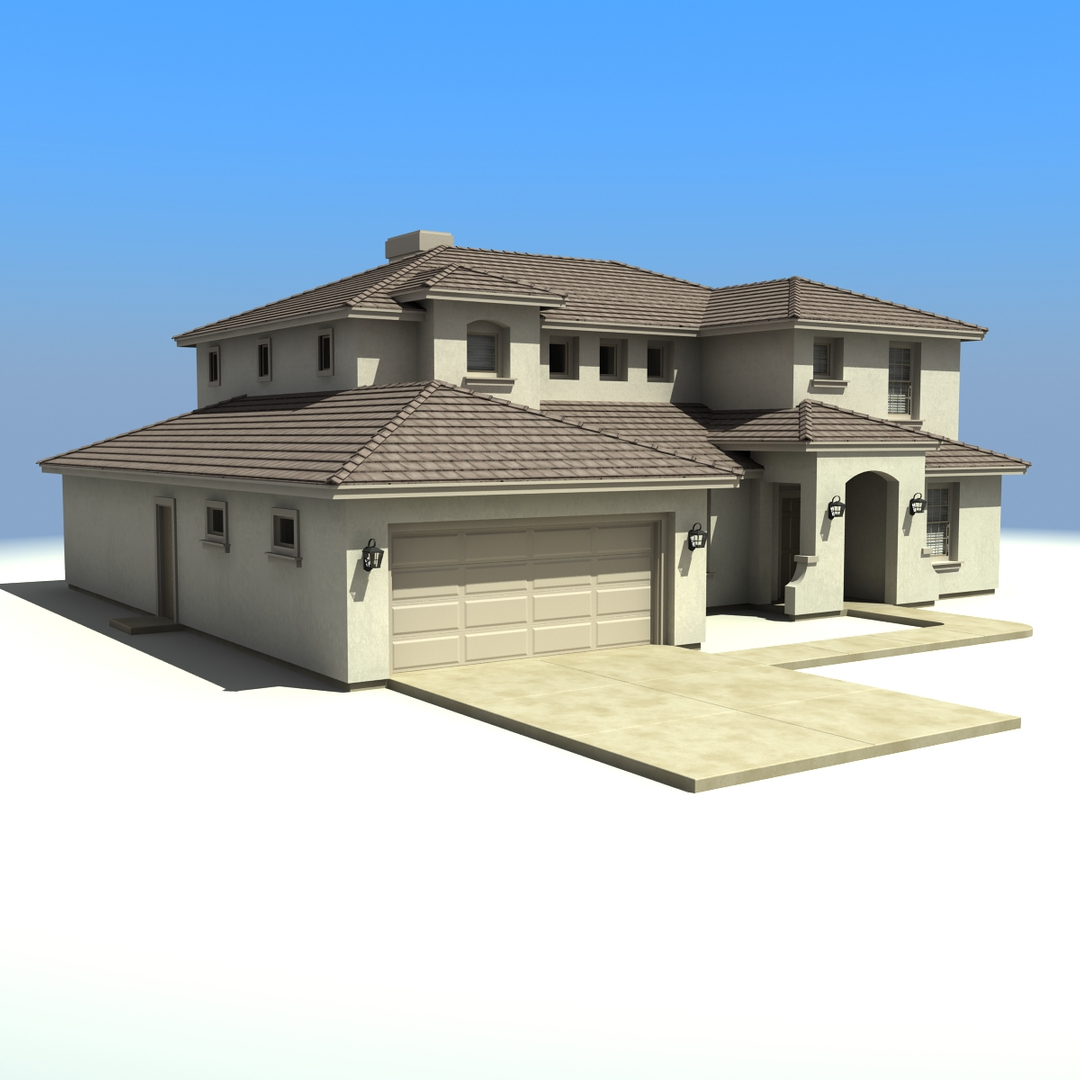 house set 30 3d max