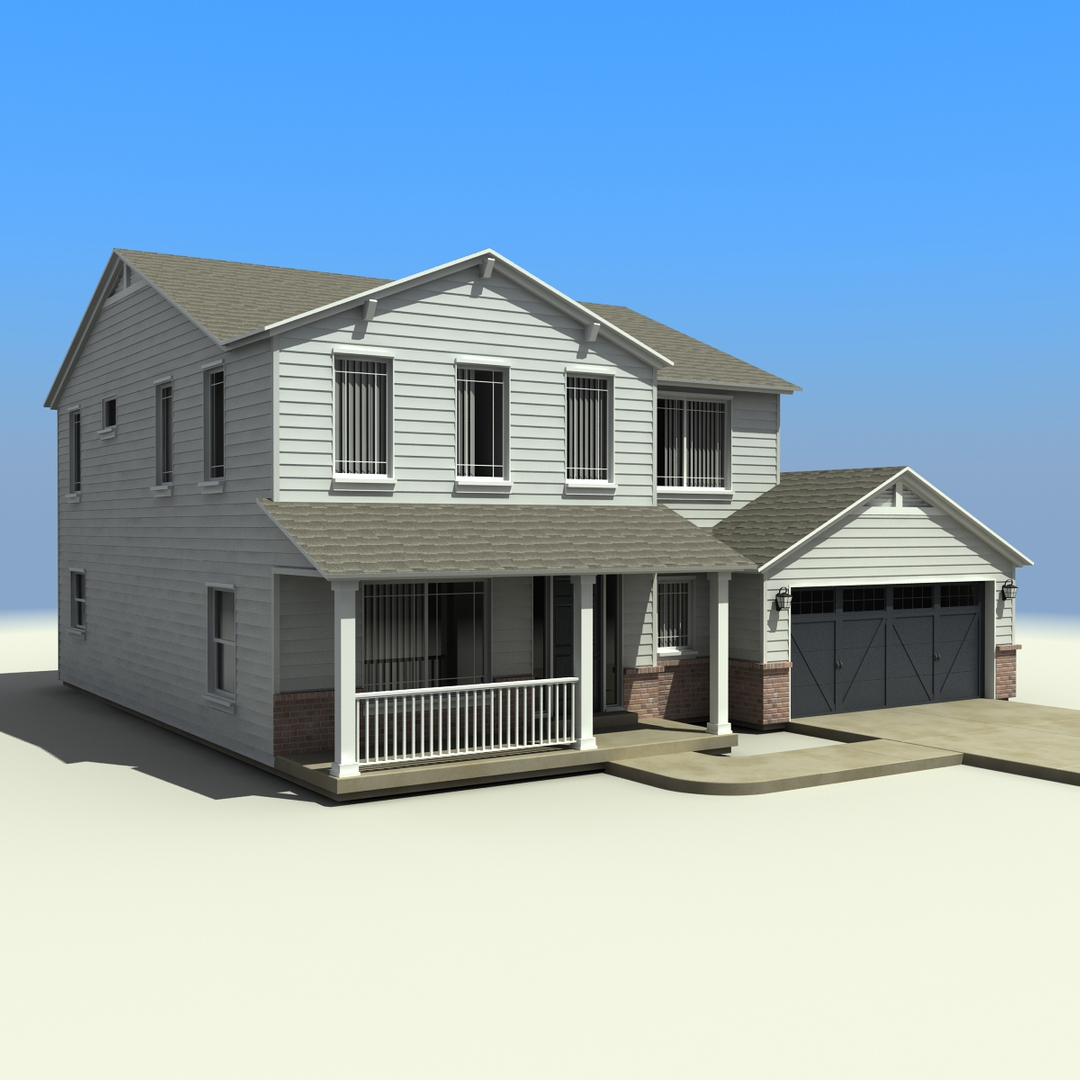 house set 30 3d max