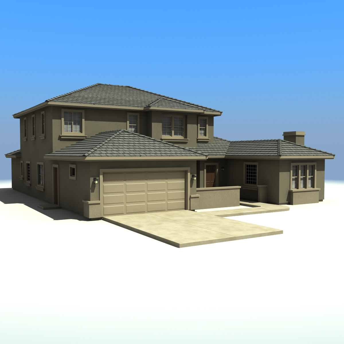 house set 30 3d max